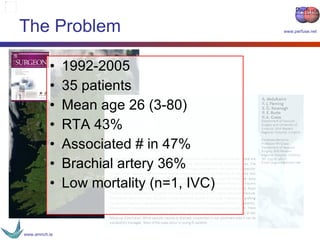 Vascular trauma | PPT
