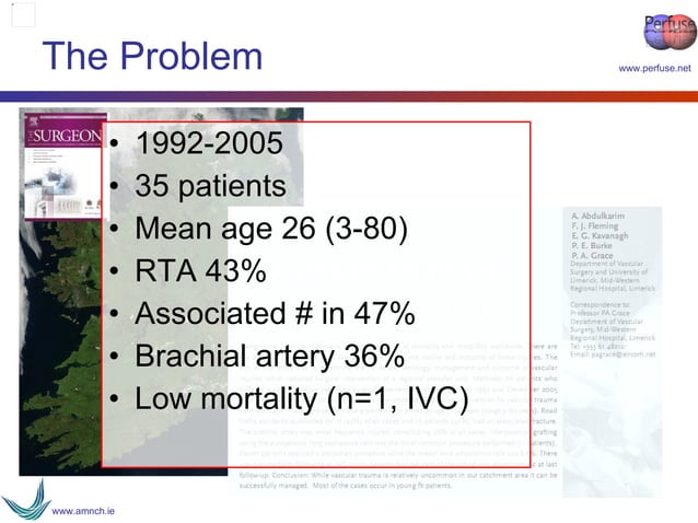 Vascular trauma | PPT | First Aid | Injuries