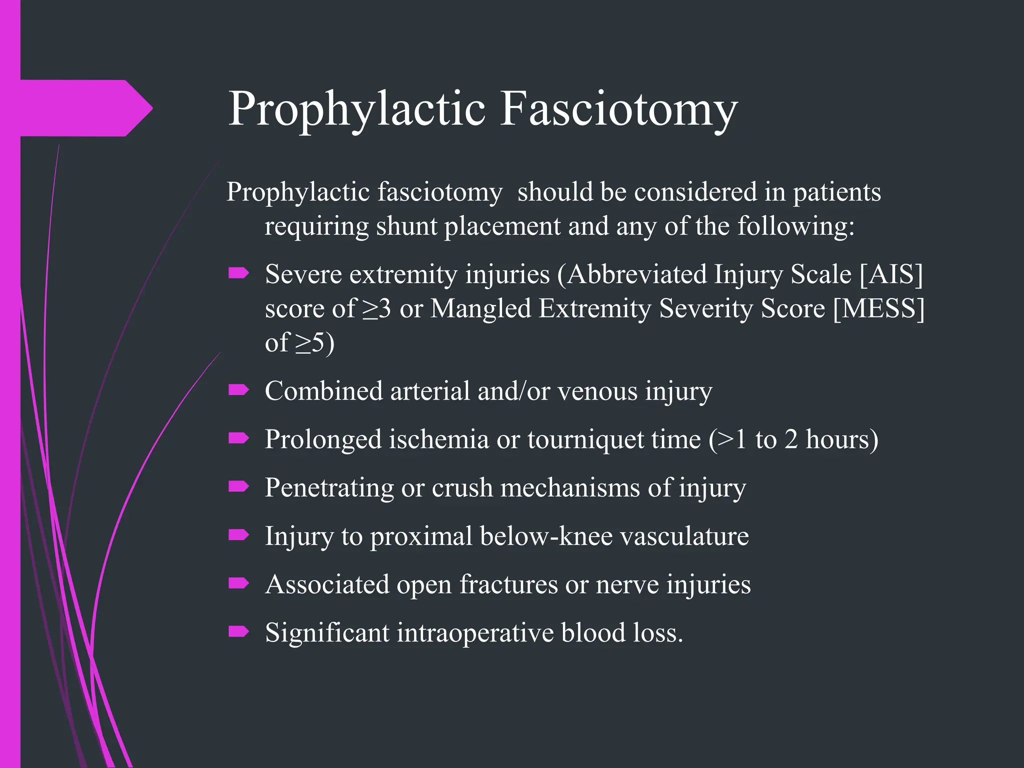 Lower extremity Vascular Trauma: Challenges & Pitfalls | PPTX