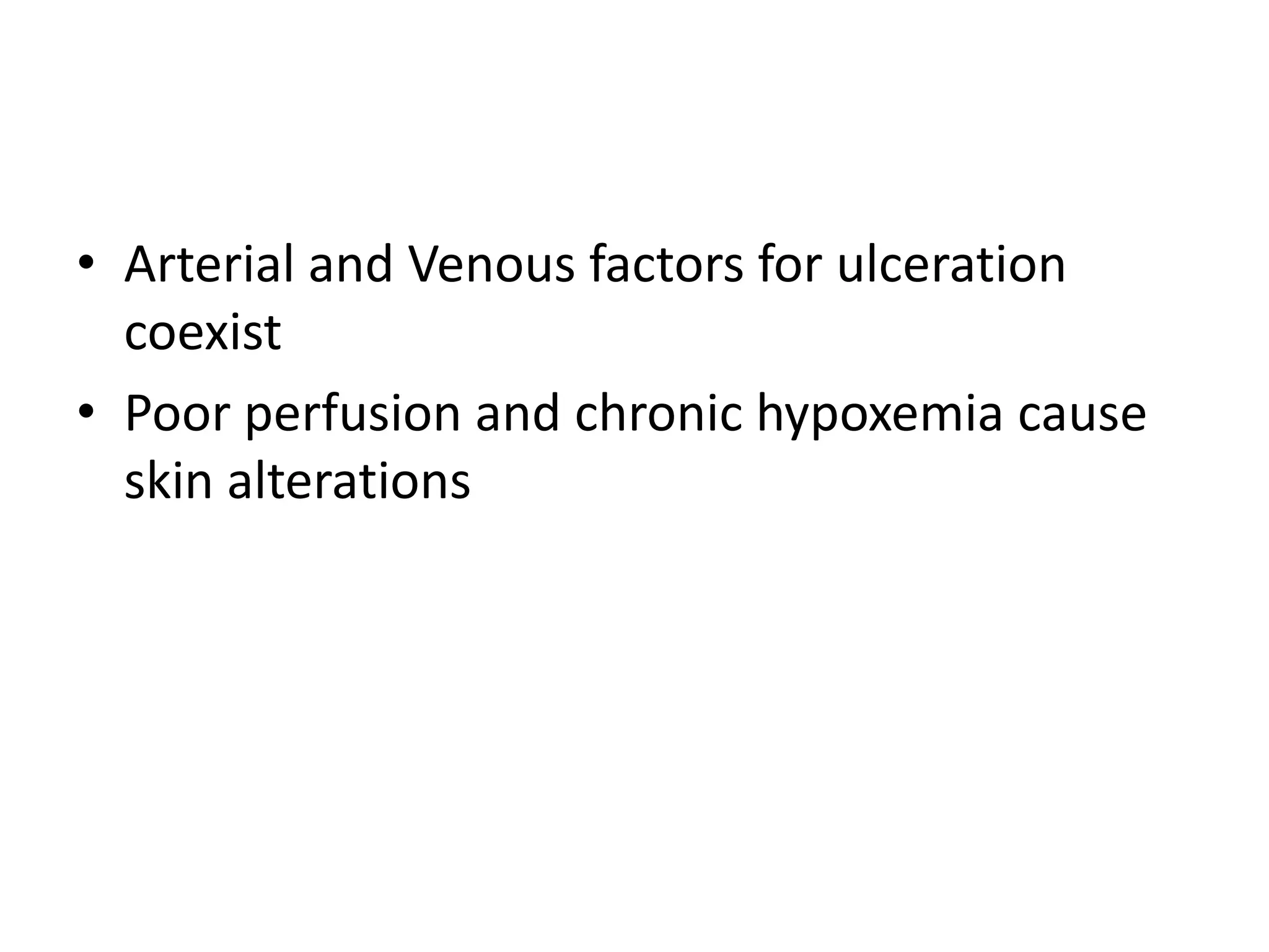 Vascular Ulcers Ppt - | PPTX
