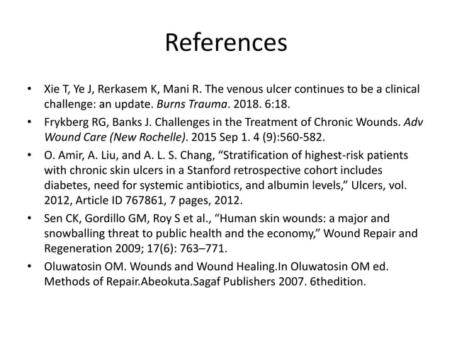 Vascular Ulcers Ppt - | PPTX | Skin and Dermatology | Diseases and ...