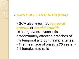 Vasculitis | PPTX