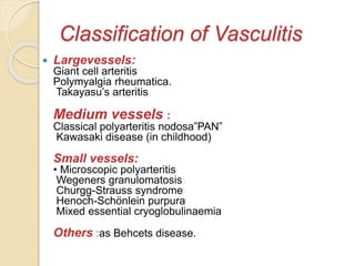 Vasculitis | PPTX