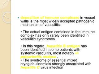 Vasculitis | PPTX