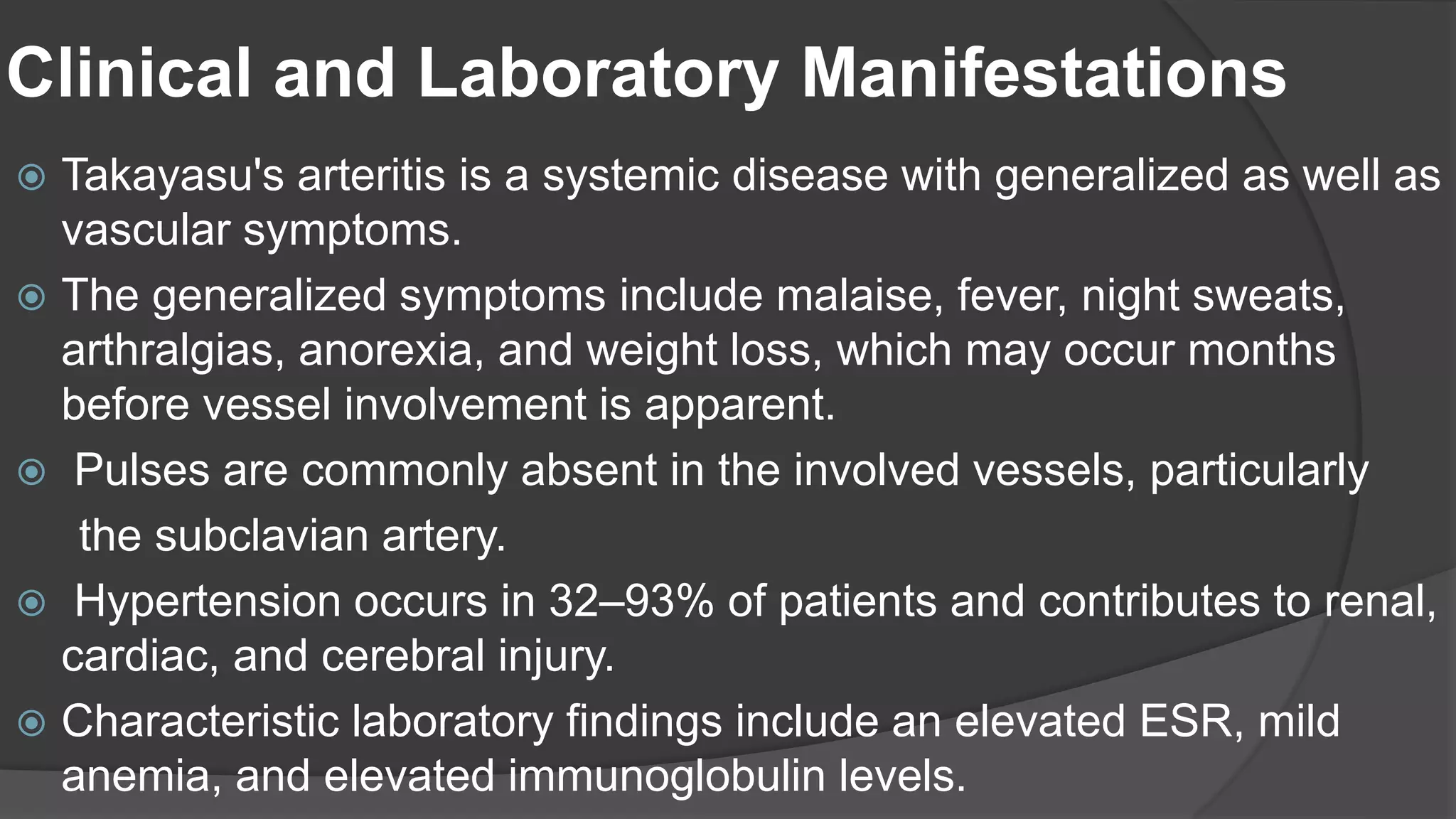 THE VASCULITIS SYNDROME | PPTX