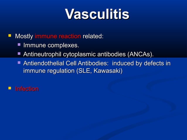 Vasculitis | PPT