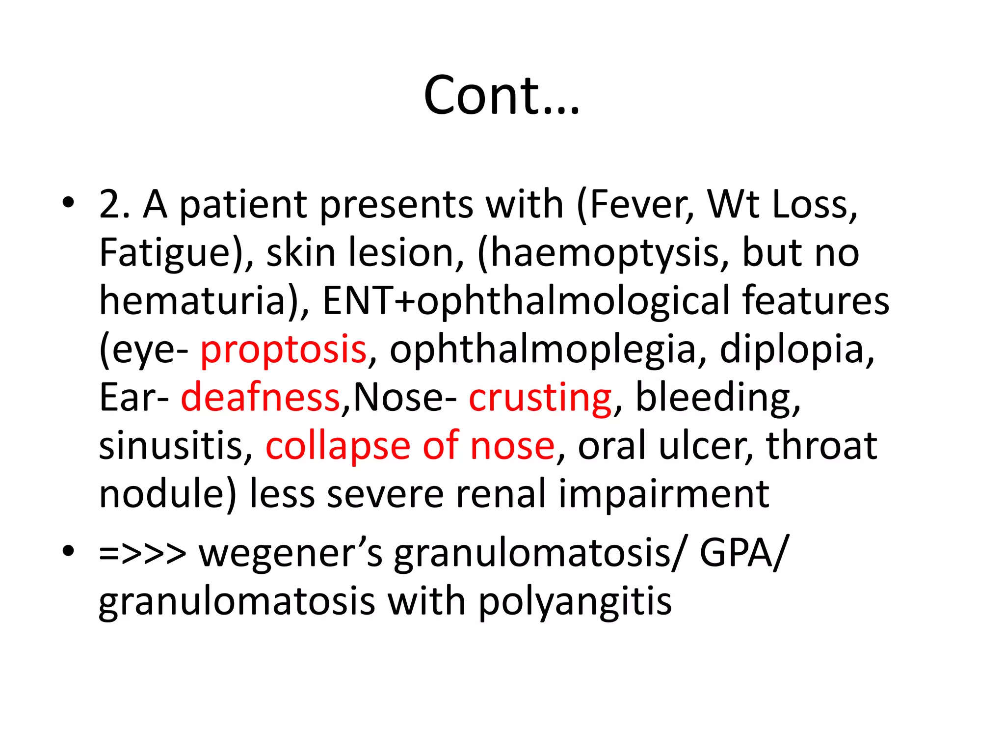 Small vessel vasculitis | PPTX