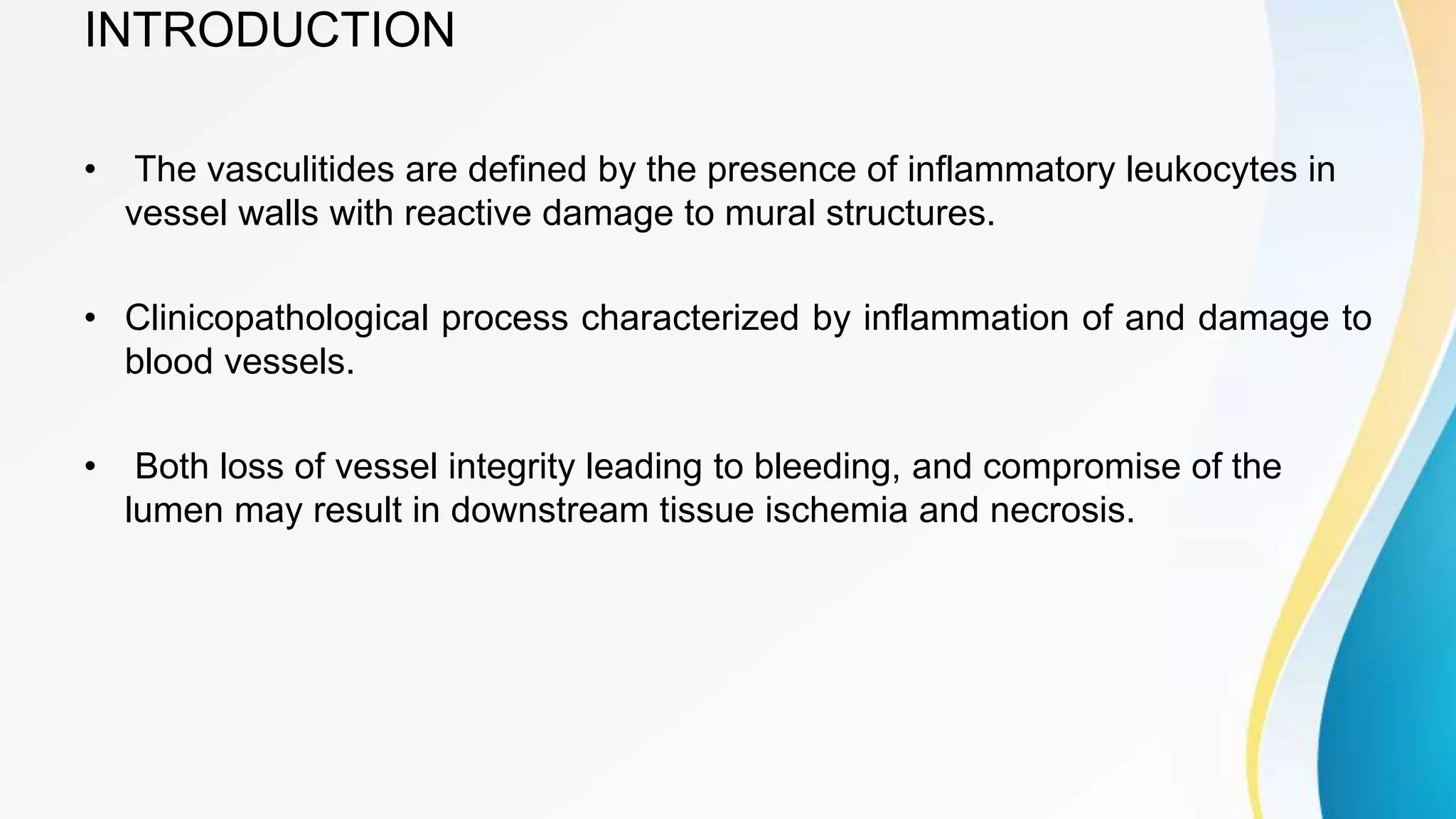 Vasculitis | PPTX