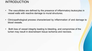 Vasculitis | PPTX