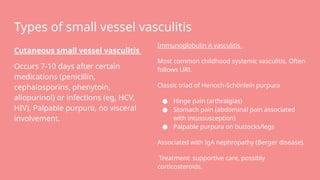 systemic vasculitis the presentation.pptx