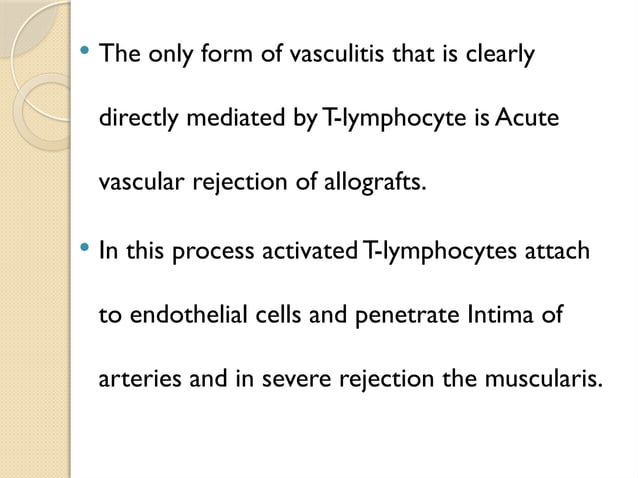 VASCULITIS.pptx different types of vasculitis | PPT