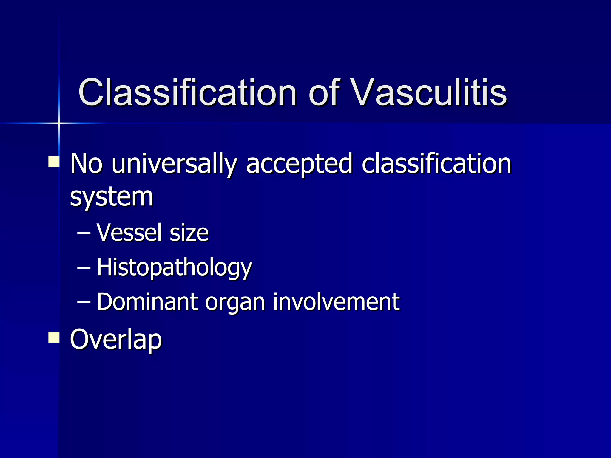 Vasculitis Overview | PPT
