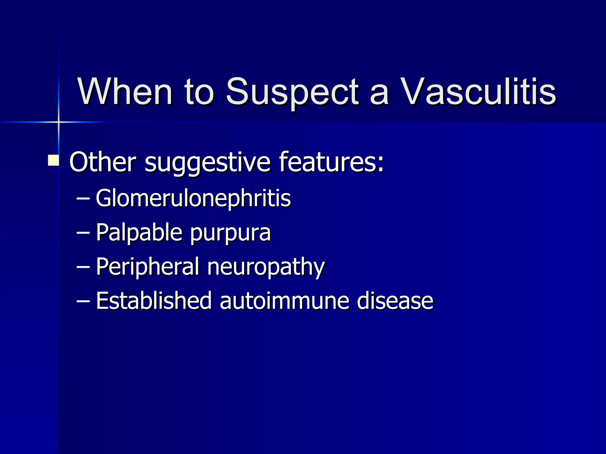 Vasculitis Overview | PPT