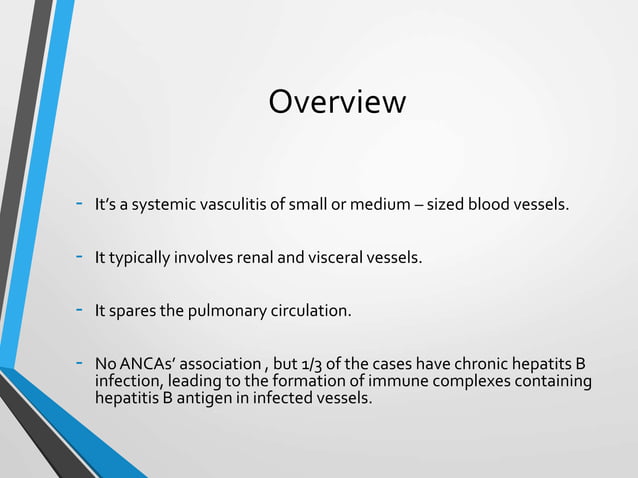 Vasculitis | PPTX | Blood Disorders | Diseases and Conditions