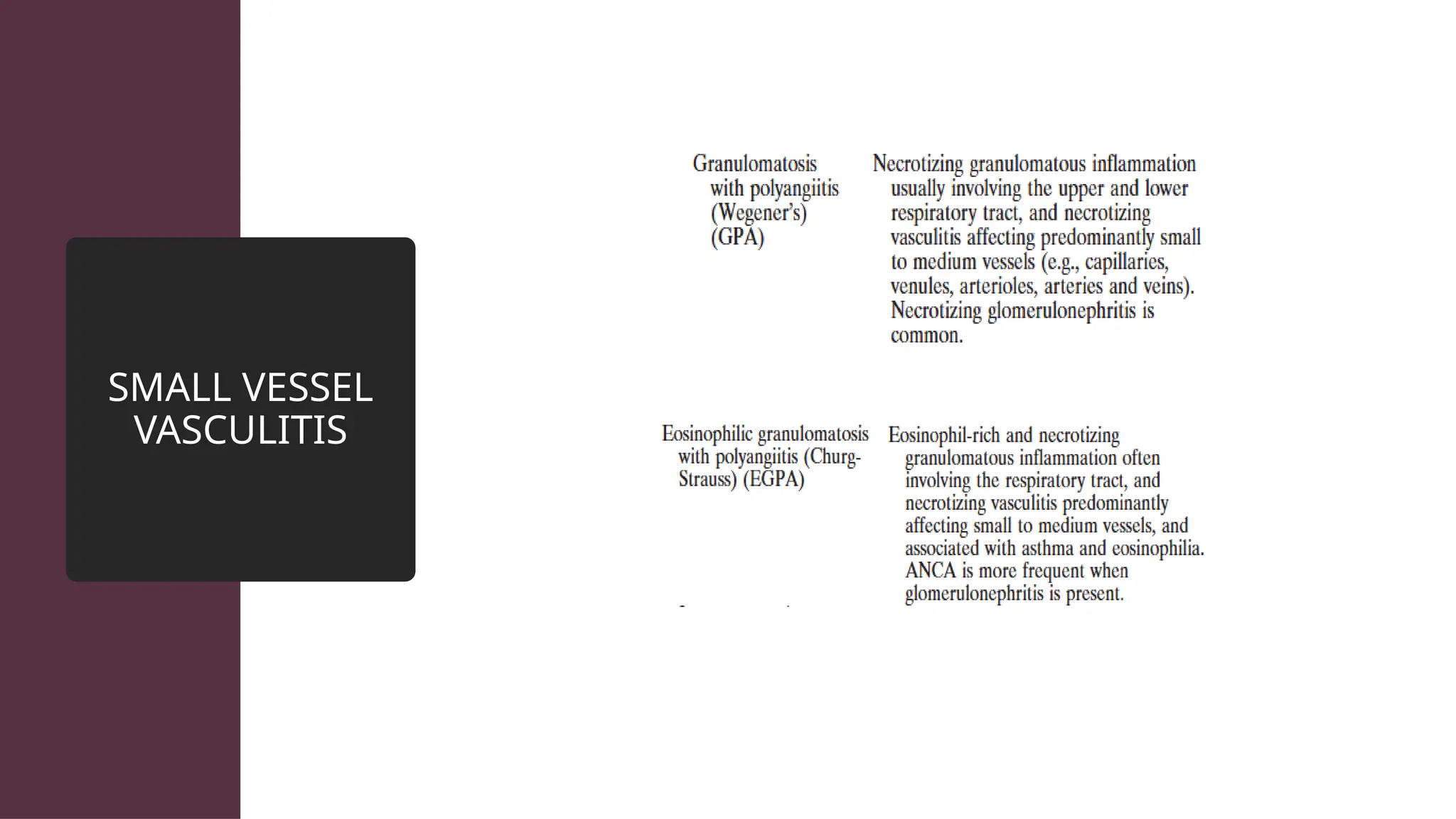vasculitis classification in clinical medicine.pptx