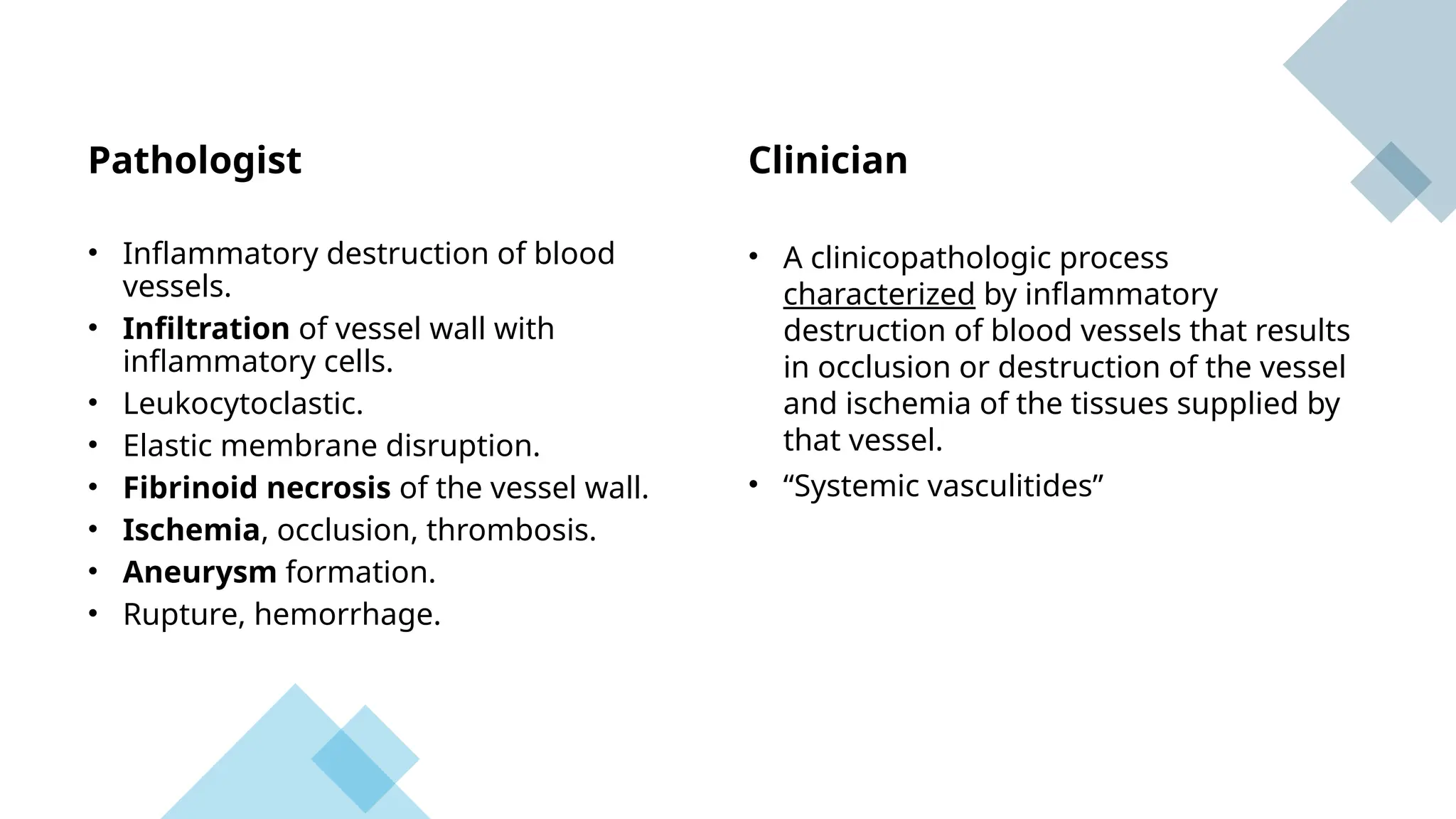 vasculitis classification in clinical medicine.pptx