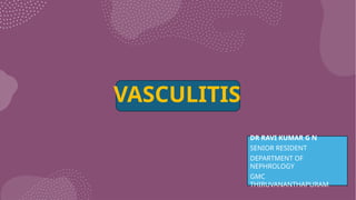 vasculitis classification in clinical medicine.pptx