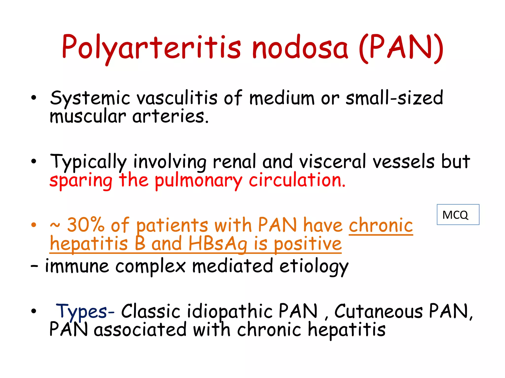 Vasculitis pathology | PDF
