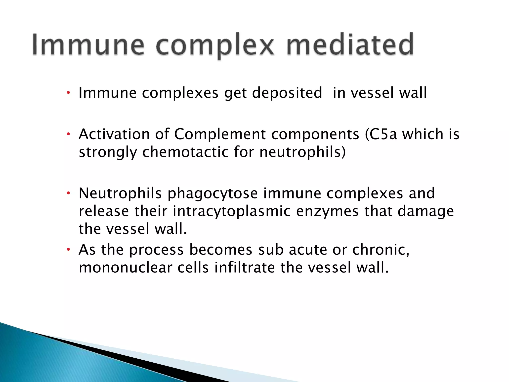 Vasculitis pathology | PPTX