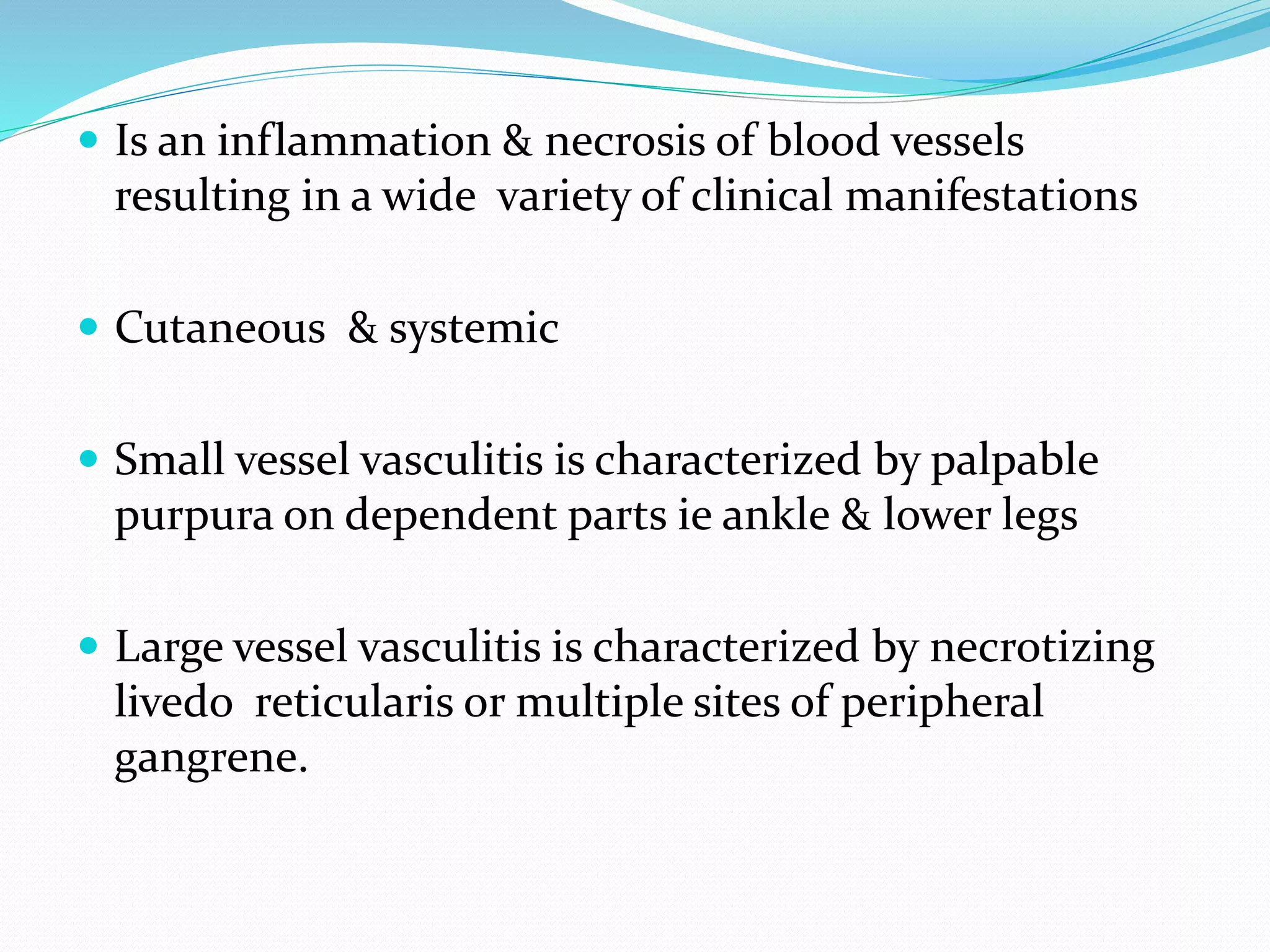 Cutaneous Vasculitis | PPTX