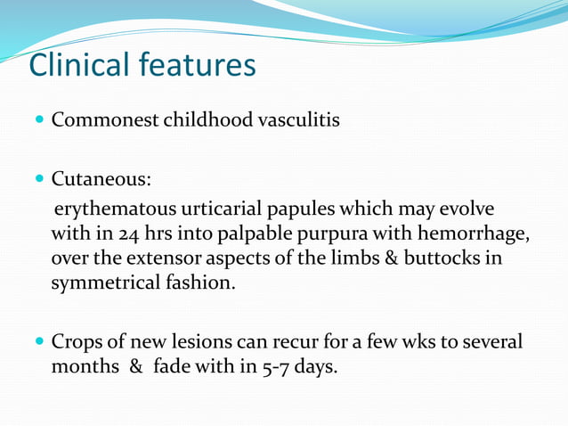 Cutaneous Vasculitis | PPTX