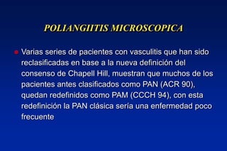 Vasculitis Sistemicas Urp | PPTX