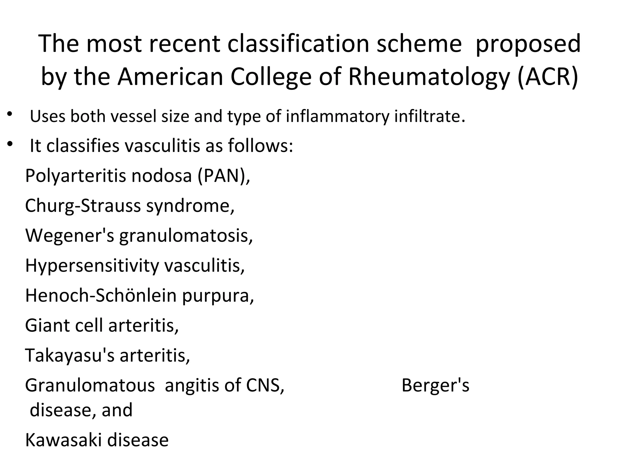 Vasculitis syndrome an approach -and-basic principles of treatment | PPT