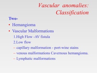 Vasculr malformations.pptx | Blood Disorders | Diseases and Conditions