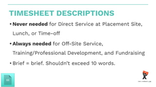 Va service hours and timesheets 1200 [autosaved] (1).pptx (1) | PPT