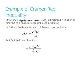 Cramer row inequality | PPTX