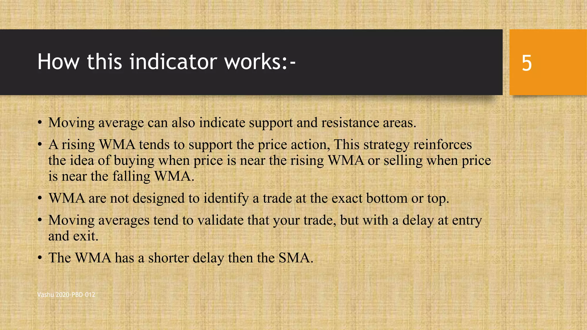 Weighted Moving Average Method | PPTX