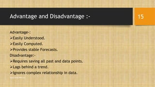 Weighted Moving Average Method | PPTX