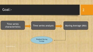 Weighted Moving Average Method | PPTX