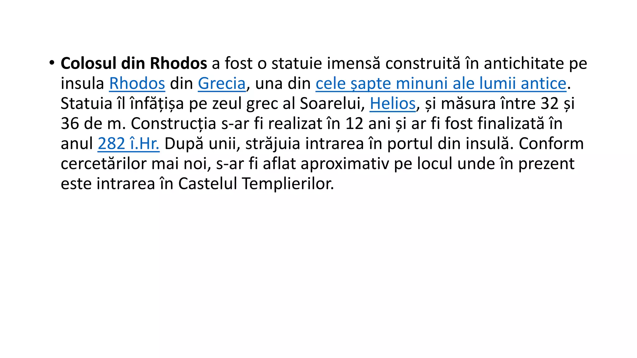 cele 7 minuni | PPTX