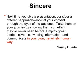 Review of the Nancy Duarte Slide:ology | PPT