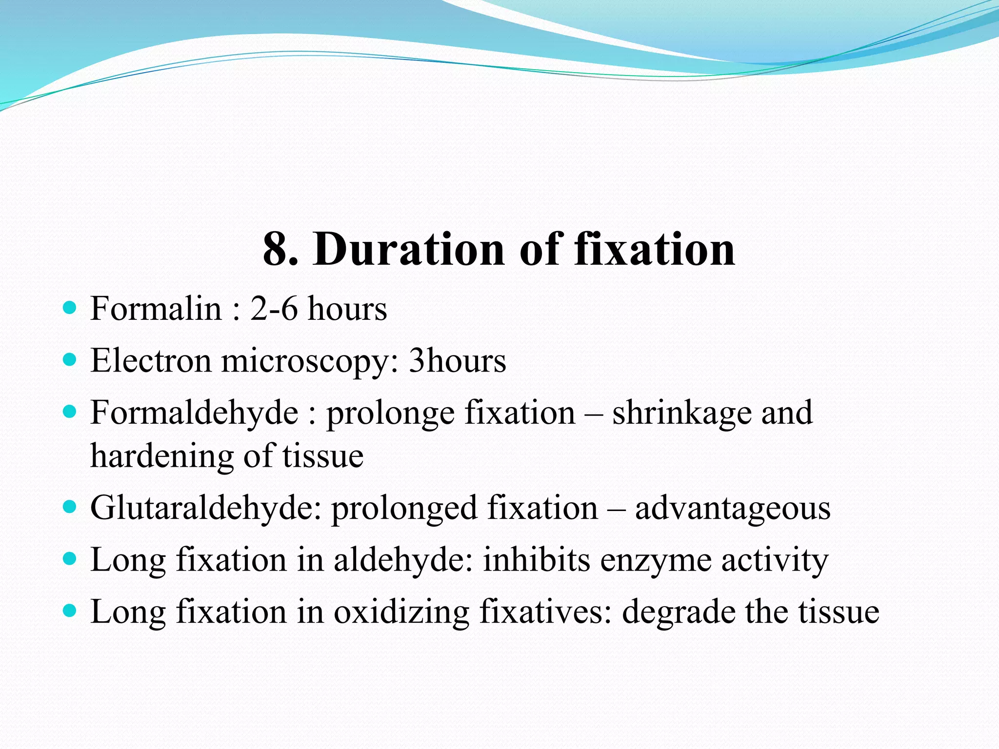 fixation and decalcification | PPTX