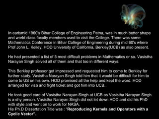 Greatest Mathematician of the present time | PPT