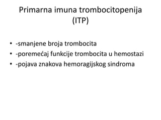 Vaskularni hemoragijski sindrom | PPTX
