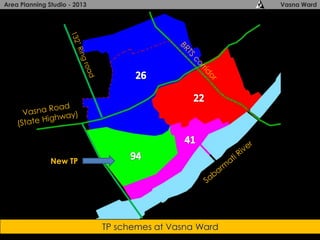 local area plan, Vasna ward, Ahmedabad | PPSX