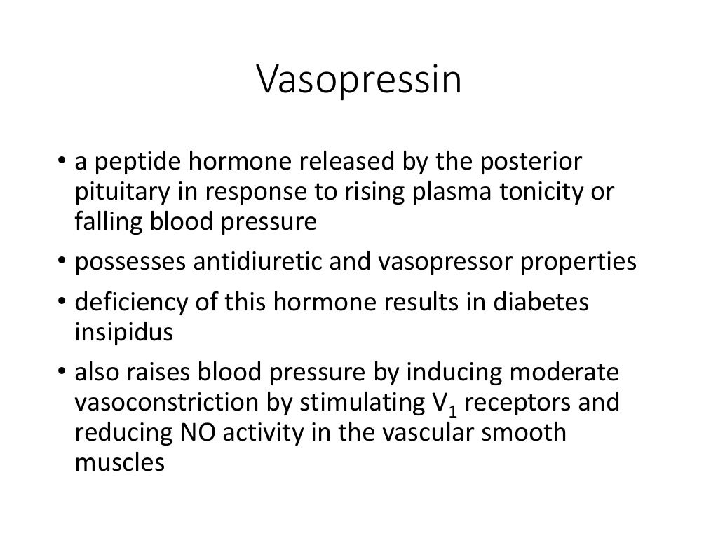 Vasoactive agents | PPTX