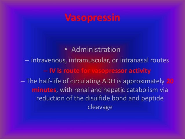 Vasoactive and inotropic agents