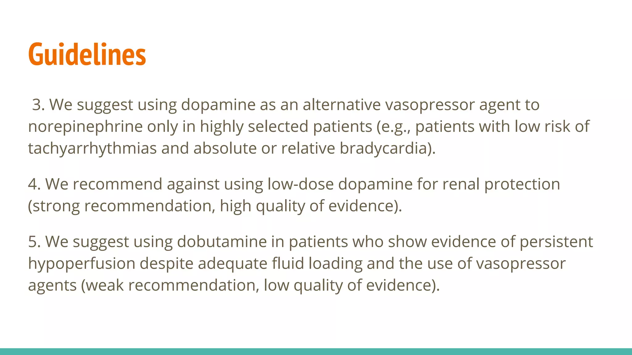 Vasoactive medications | PPTX
