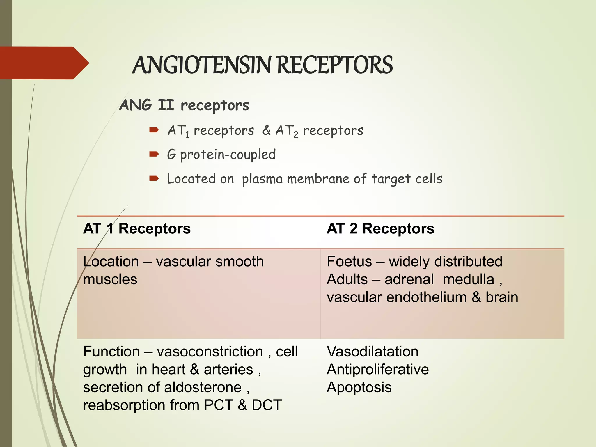 Vasoactive peptides | PPTX