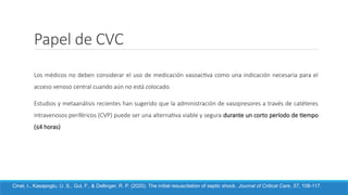 VASOCONSTRICCIÓN EN EL SHOCK SEPTICO.pptx