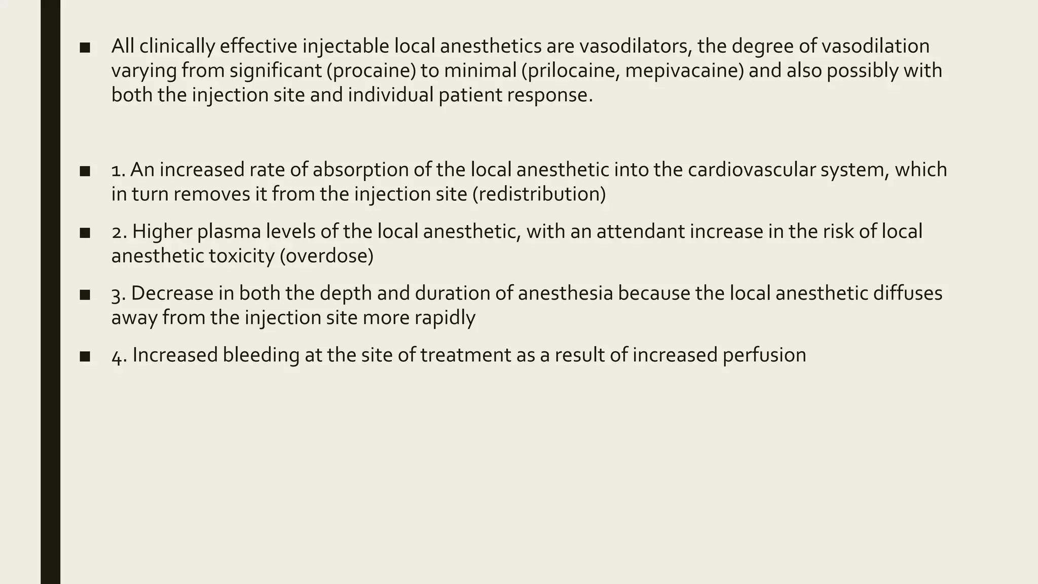 Vasoconstrictors | PPTX