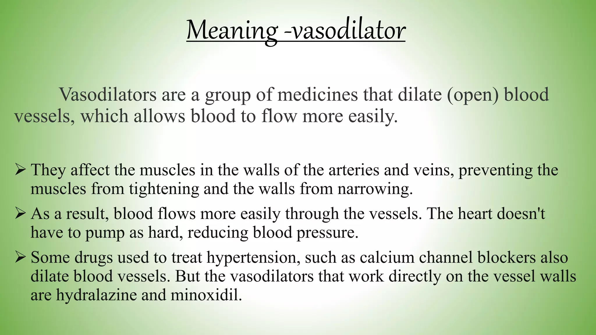vasodilator and vasoconstrictor.pptx