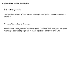 Vasodilators and antihypertensive agents-Dr.Jibachha Sah,M.V.Sc ...