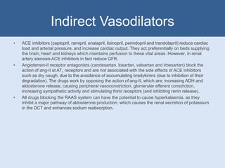 Vasodilators and vasoconstrictors | PPTX