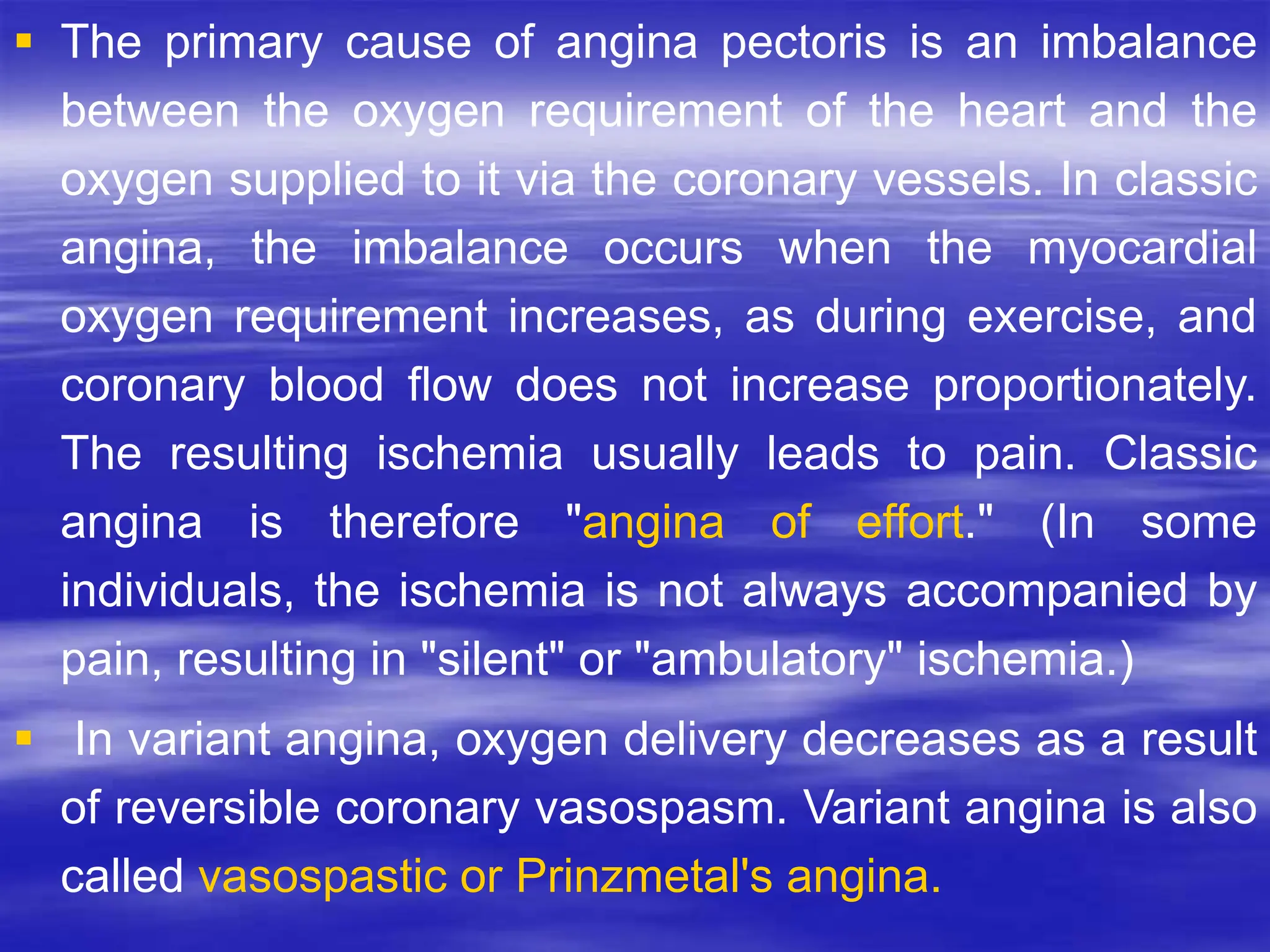 Vasodilators & the Treatment of Angina Pectoris.ppt