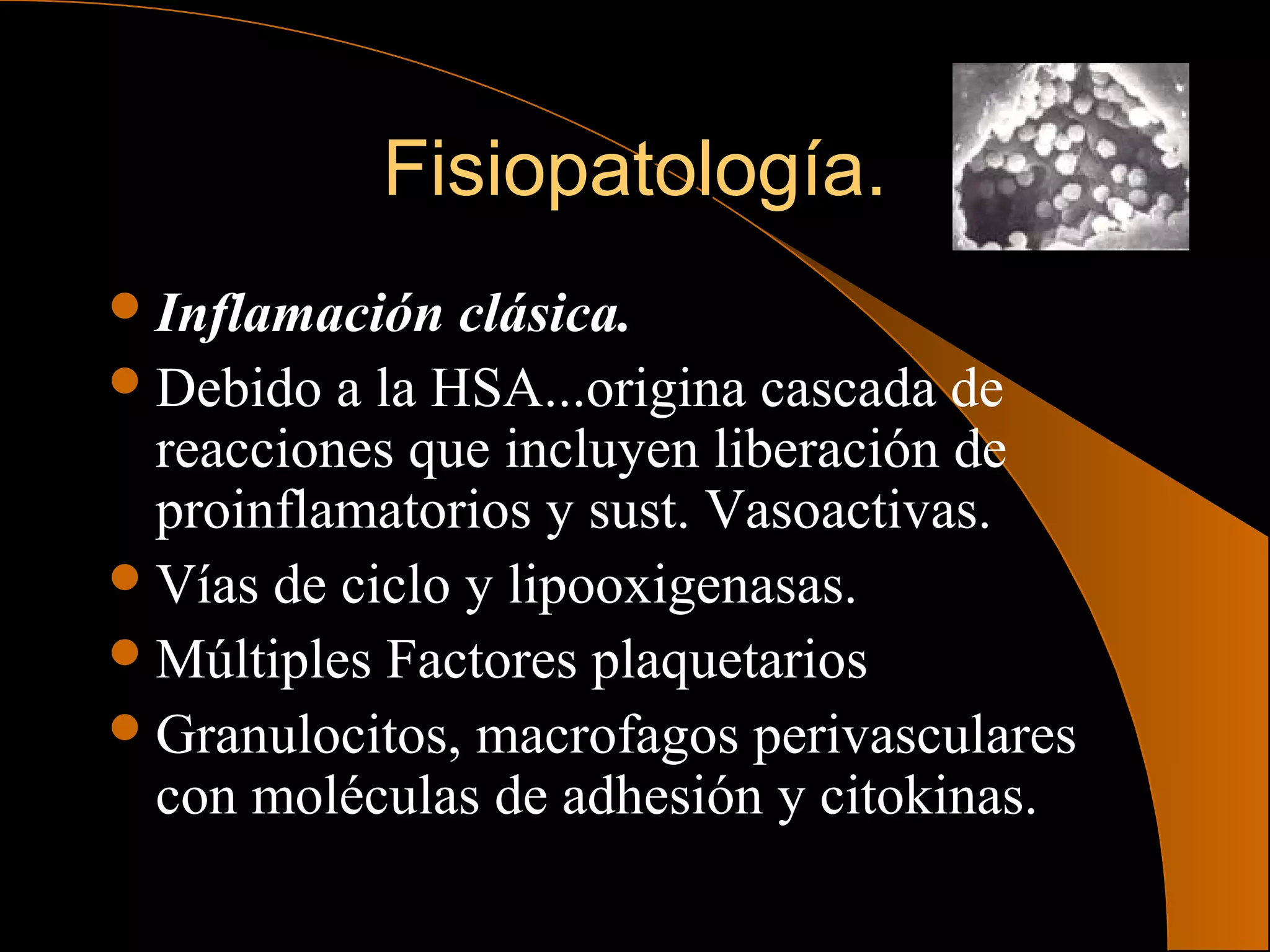 Vasoespasmo arterial cerebral. Fundamentos. | PPT